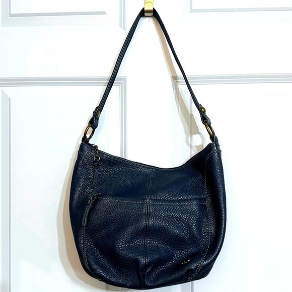 The Sak | Bags | The Sak Blue Leather Hobo Shoulder Bag Euc | Poshmark